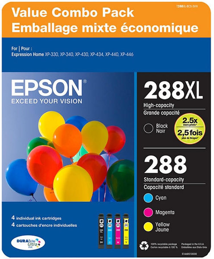 DURABrite Ultra 288 Ink Value Club Pack